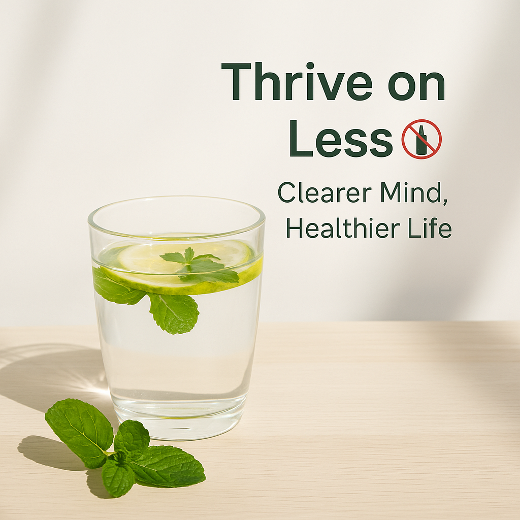 Thrive on Less Alcohol: Clearer Mind, Healthier Life – Thrive on Less